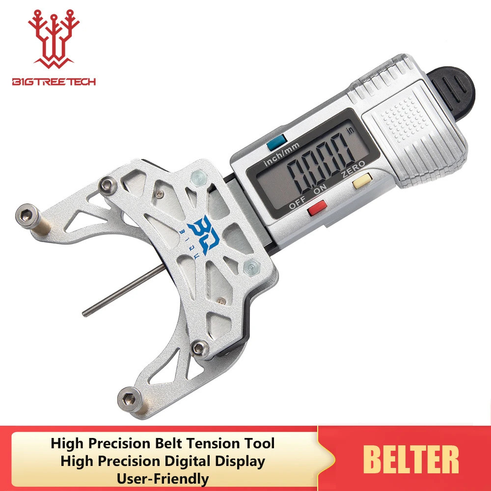 Belt Elastic Tensiometer Accurate Synchronous Belt Tension Gauge Tester ...