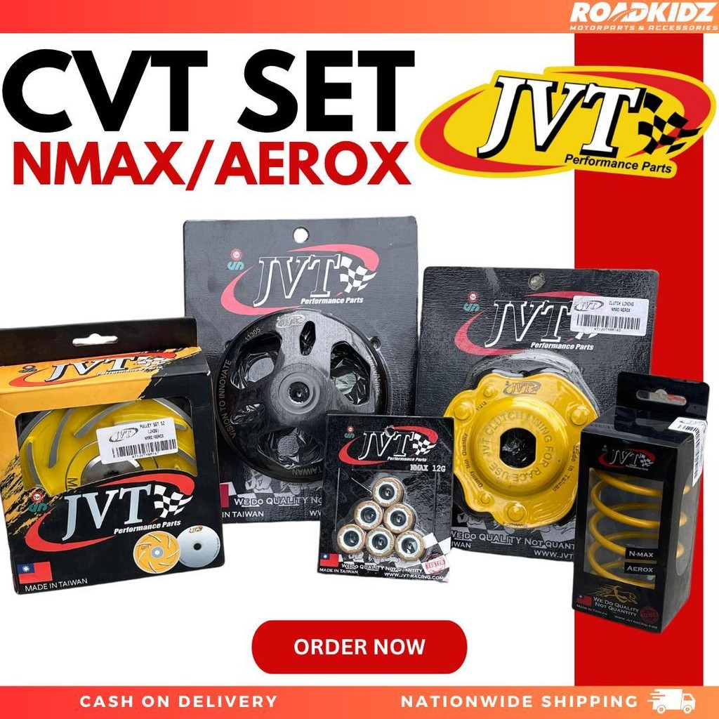 JVT FULL CVT SET NMAX/AEROX V1/V2 | Shopee Philippines