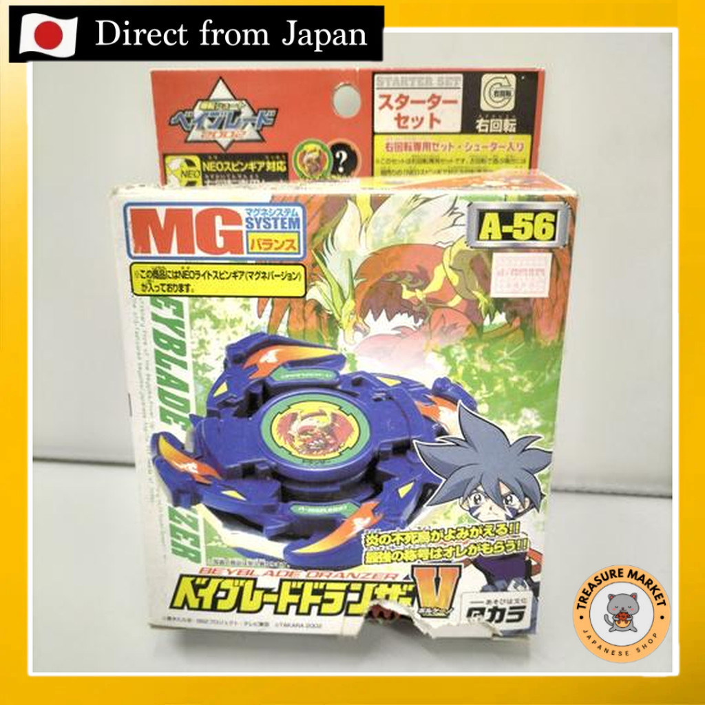 【USED】 Broad-Spin Shoot Beyblade 2002 A-56 Beyblade Dranser V [Direct ...