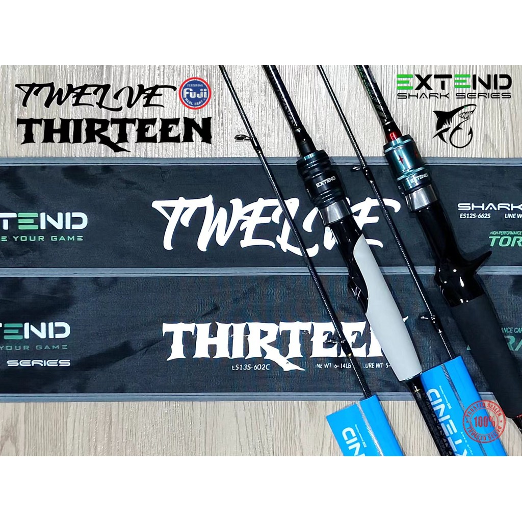 JORAN PANCING EXTEND SHARK 13 THIRTEEN / 12 TWELVE SERIES FISHING ROD ...