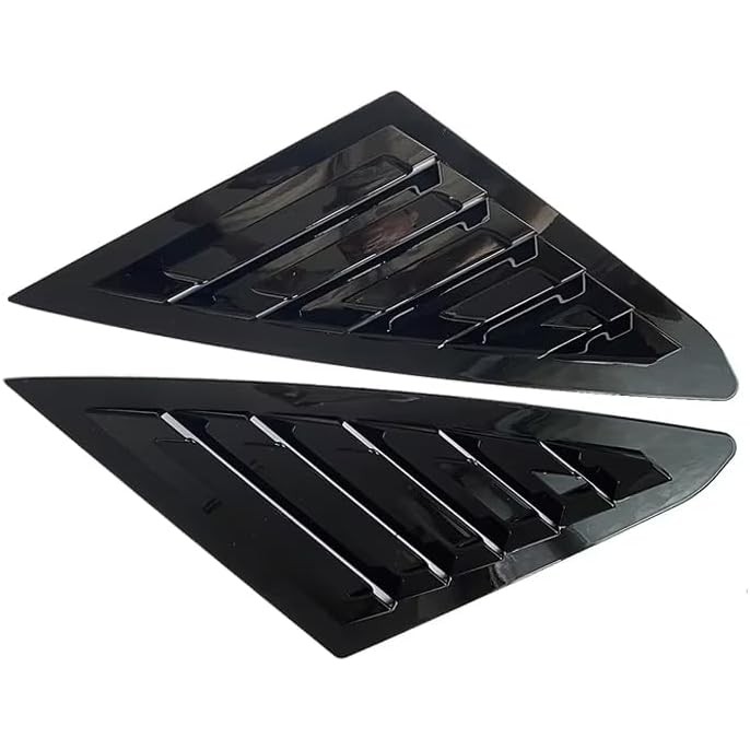Rear Side Window Louvers for Ford Focus Sedan 2012 2013 2014 2015 2016 ...