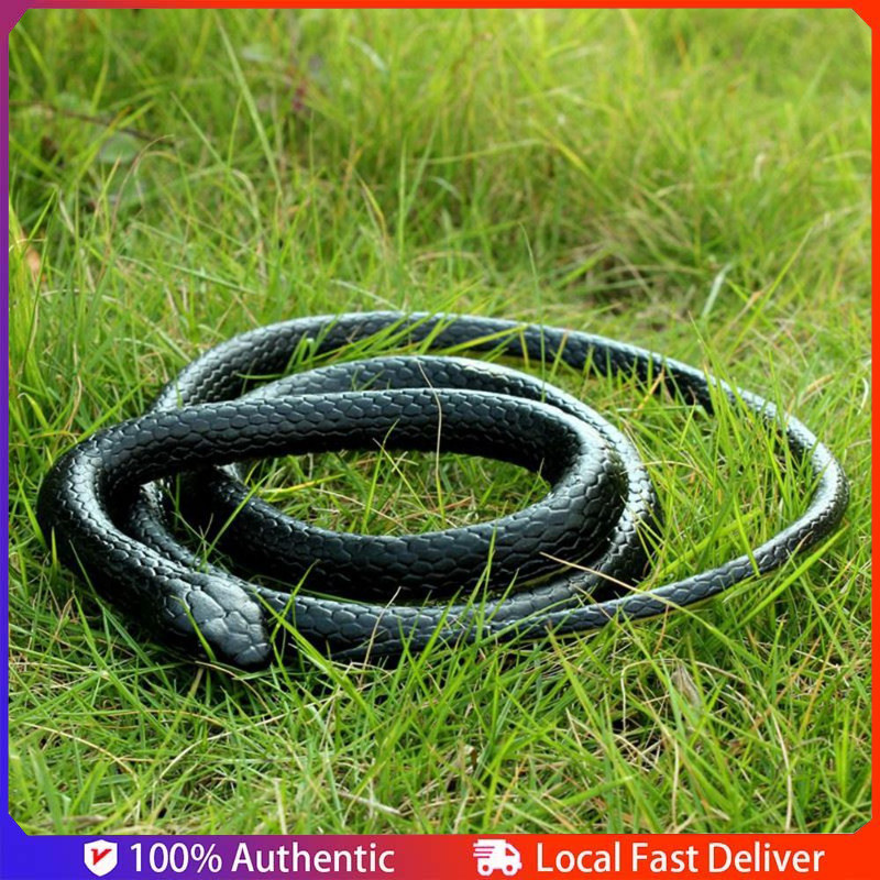 Simulation snake toy prank fake snake can april fools jumping spring ...