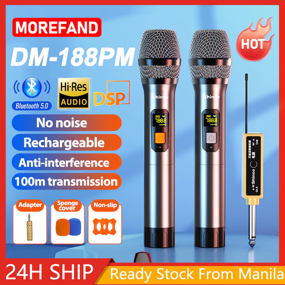 gdplus SHORE DM-2000S Professional Wireless Microphone UHF Handheld ...