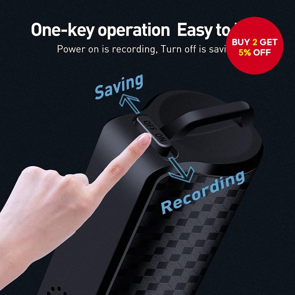 New Digital Voice Recorder, Compact Magnetic Voice Activated Recorder ...