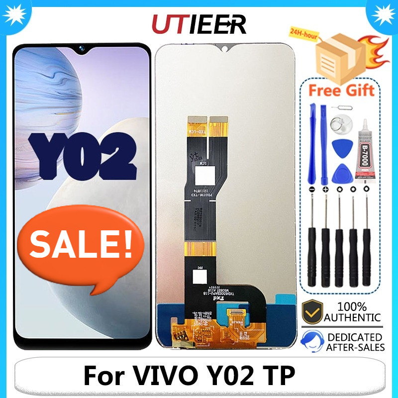 【One Year Warranty】Ultra Clear LCD Display Screen For VIVO Y02 Original ...