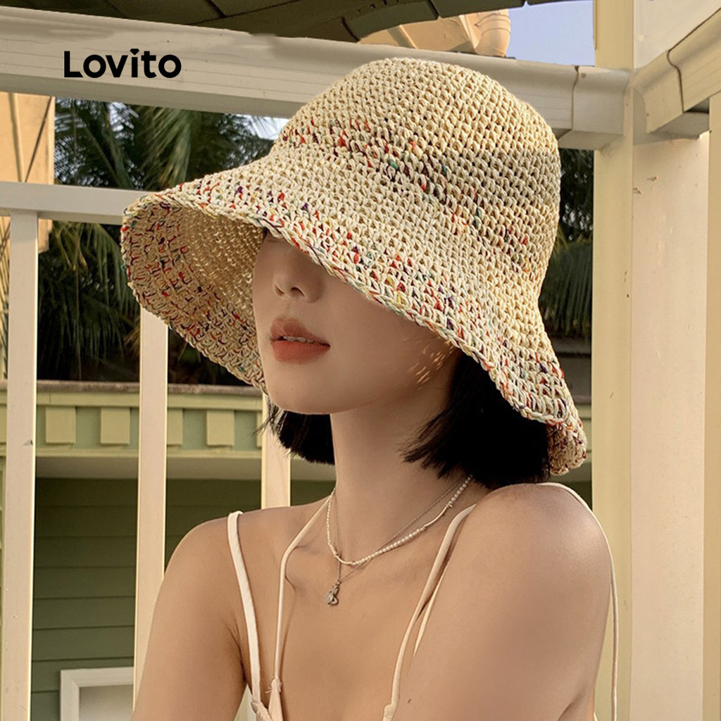 (NEW) Lovito Boho Simple Hat LFA95061 | Shopee Philippines