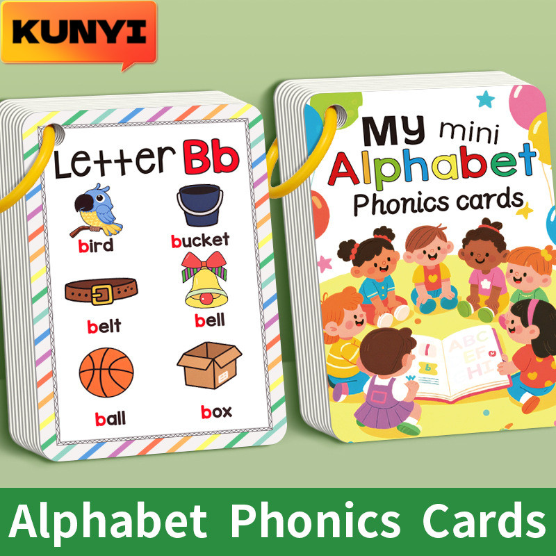 27 Alphabet Phonics English Learning Phonics Cards Alphabet English ...