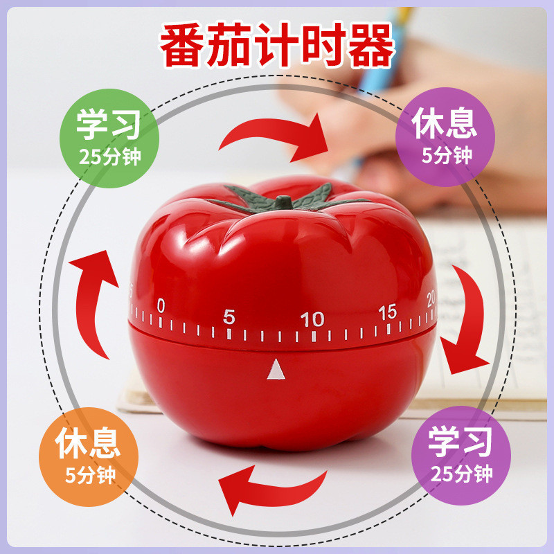 Pomodoro Timer Study Alarm Clock for Elementary School Students Self ...