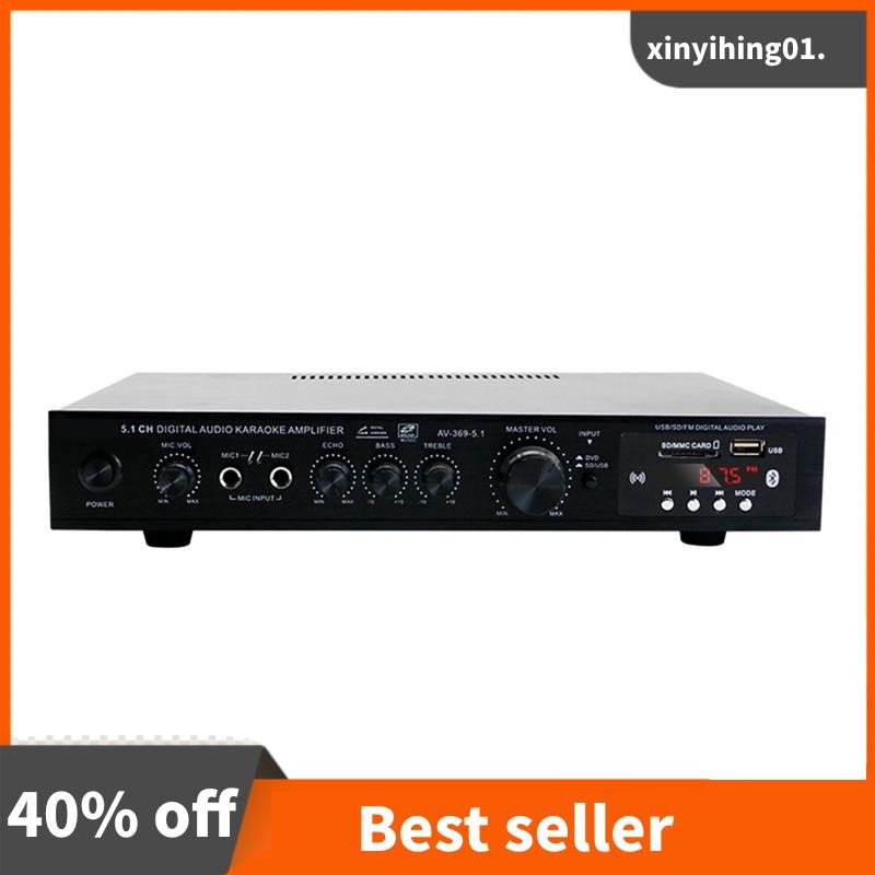 5.1 Channel HIFI Amplifier Subwoofer High Power Stage Home Theater ...
