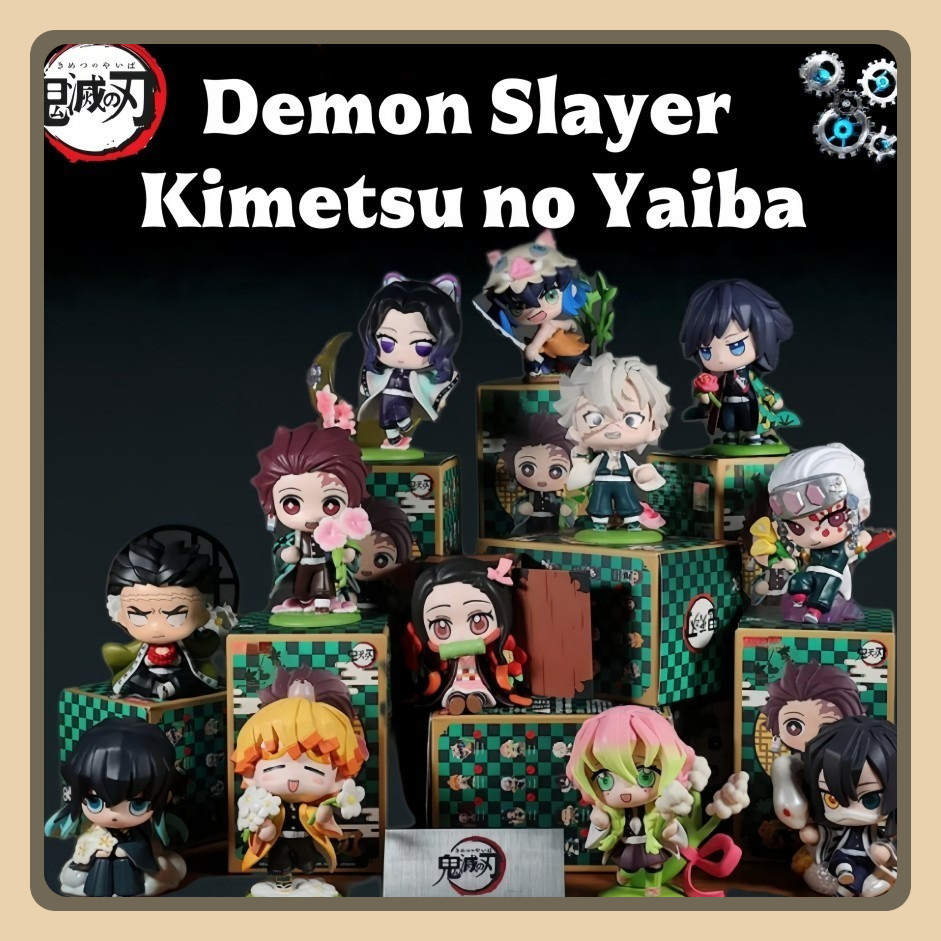 Demon Slayer: Kimetsu no Yaiba Birth Flower Series Figures,New Demon ...