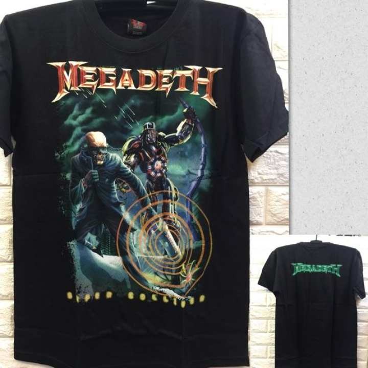 Halloween Rock Bands Megadeth Black T Shirts CODshirtsmen clothes t ...