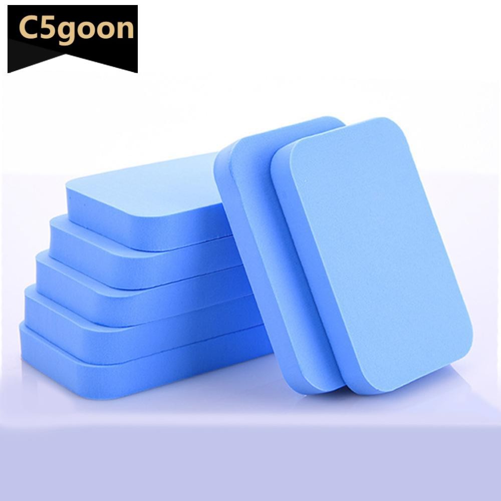 C5GOON 1Pc Table Tennis Racket Cleaning Sponge Wipe Blue Wet Wipe Soft ...