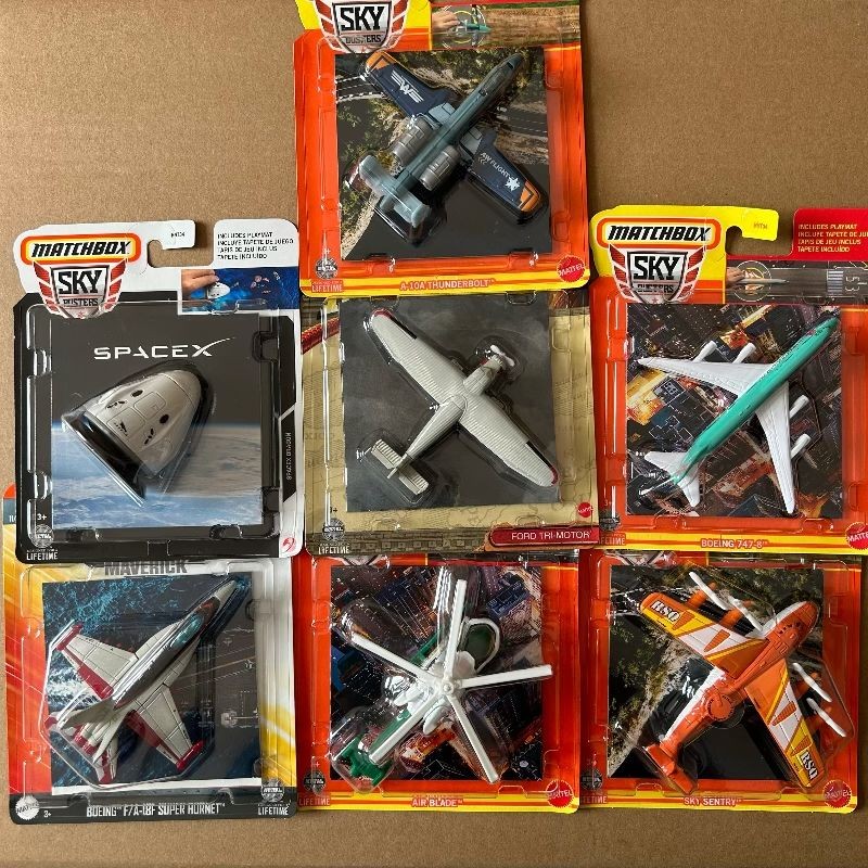Matchbox Rush Up Cloud Series HHT34 Airplane Simulation Model Dragon ...