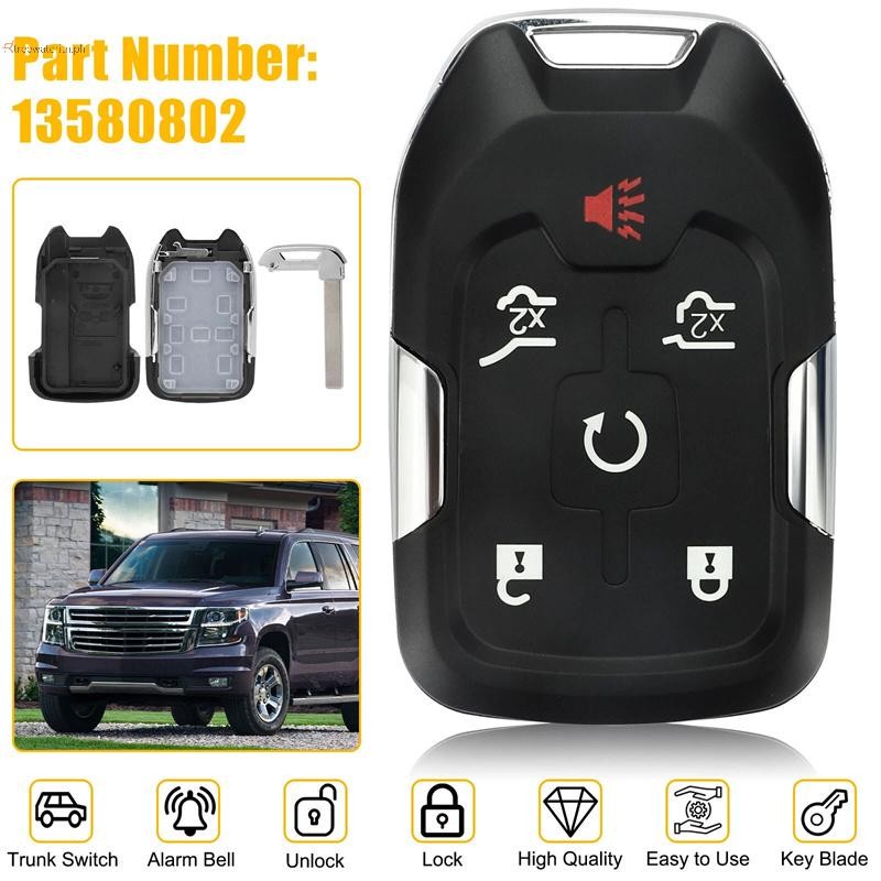 rn HYQ1AA Remote Key Fob 6 Button ID46 Chip For Chevrolet Tahoe ...