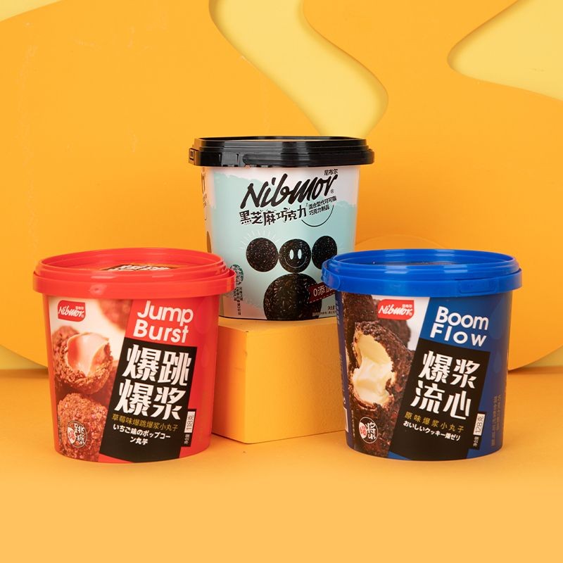 Pop Flow Chocolate Cookies Maruko Biscuit Gift Box Dessert Snacks ...