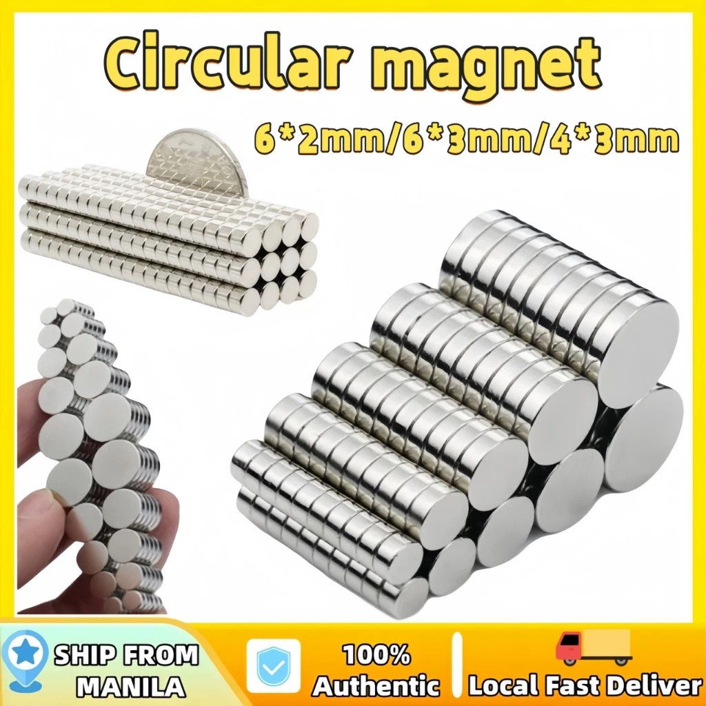 50pcs mini strong round disc magnets/round rare earth NdFeB super ...