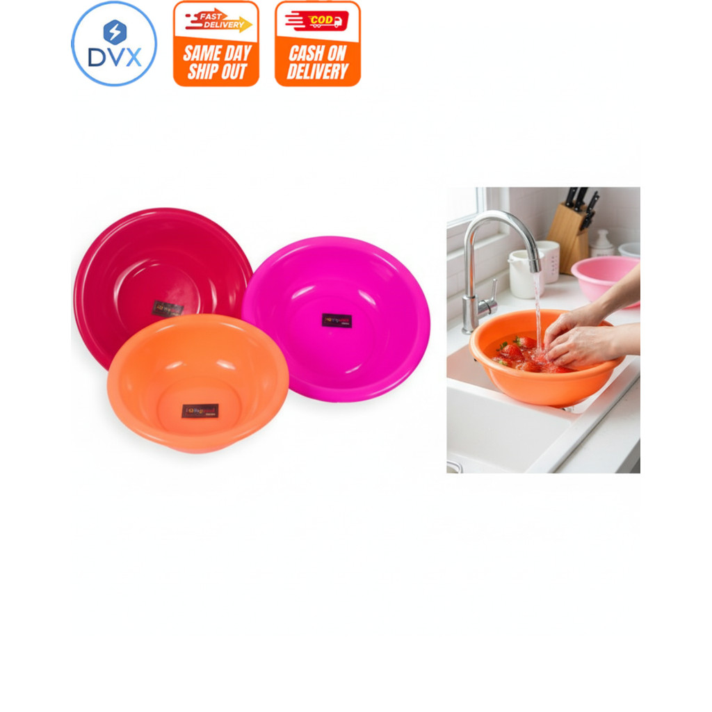 COD DVX Plastic Palanggana Batya Multipurpose Heavy Duty Basin ...