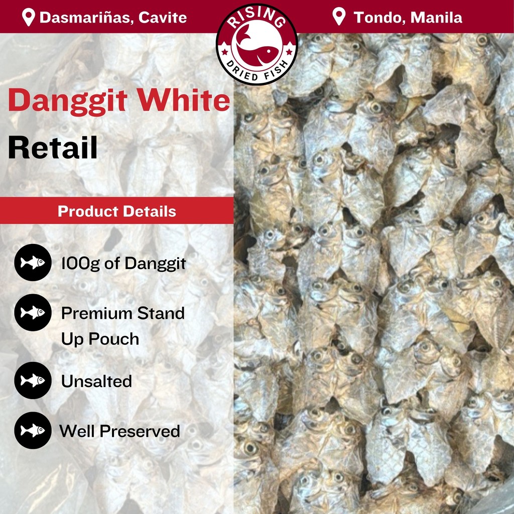 100g Premium Danggit White Dried Fish - Authentic Danggit from Cebu ...