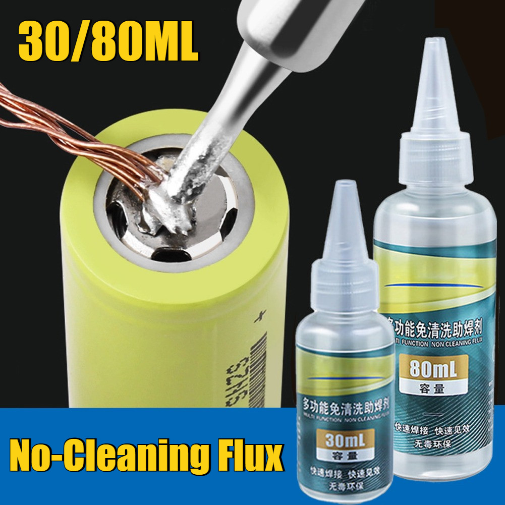 80ML Stainless Steel Flux No-cleaning Flux Battery Electrode Soldering ...