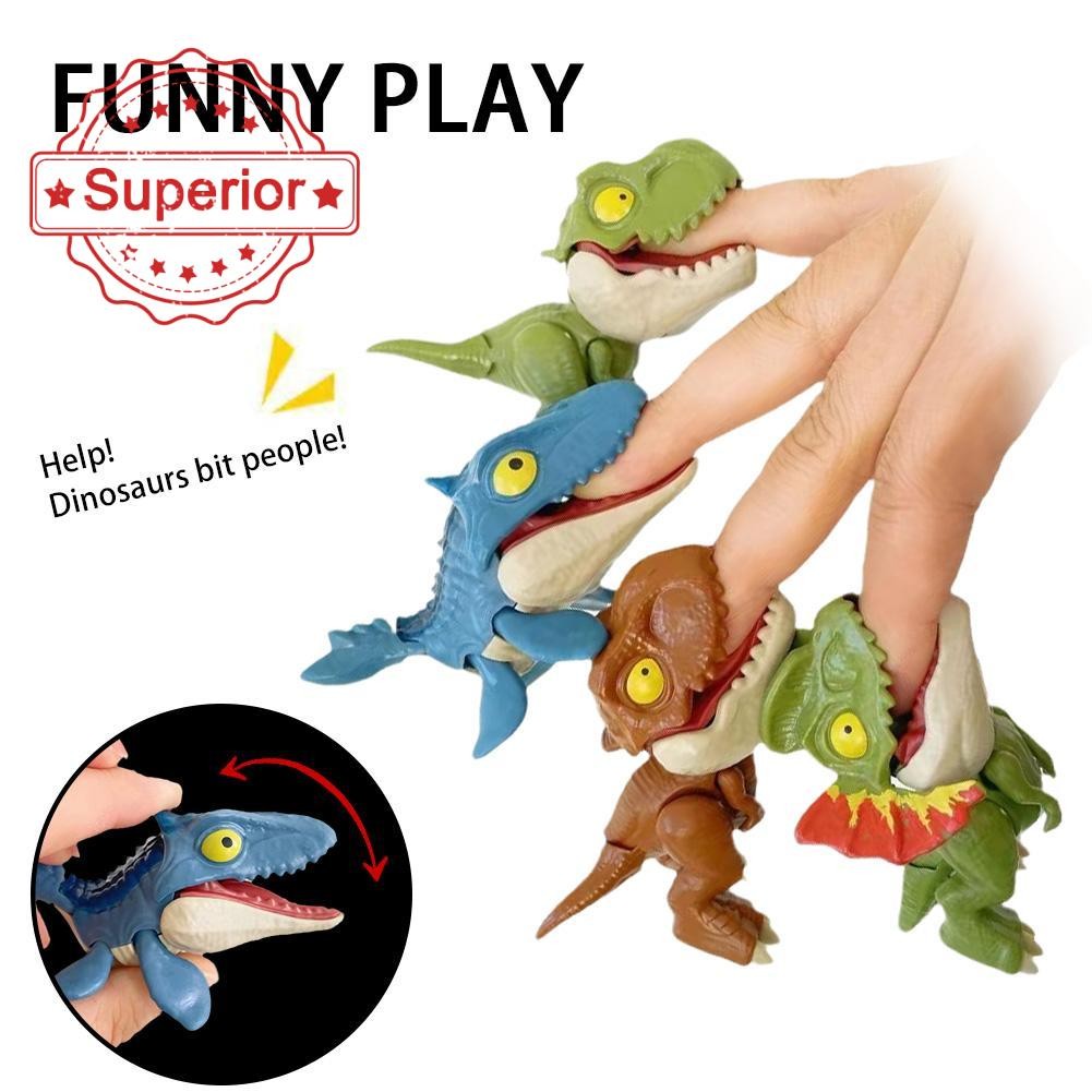 Stress-relieving Dinosaur Toy Anxiety Relief Biting Hand Tricky ...