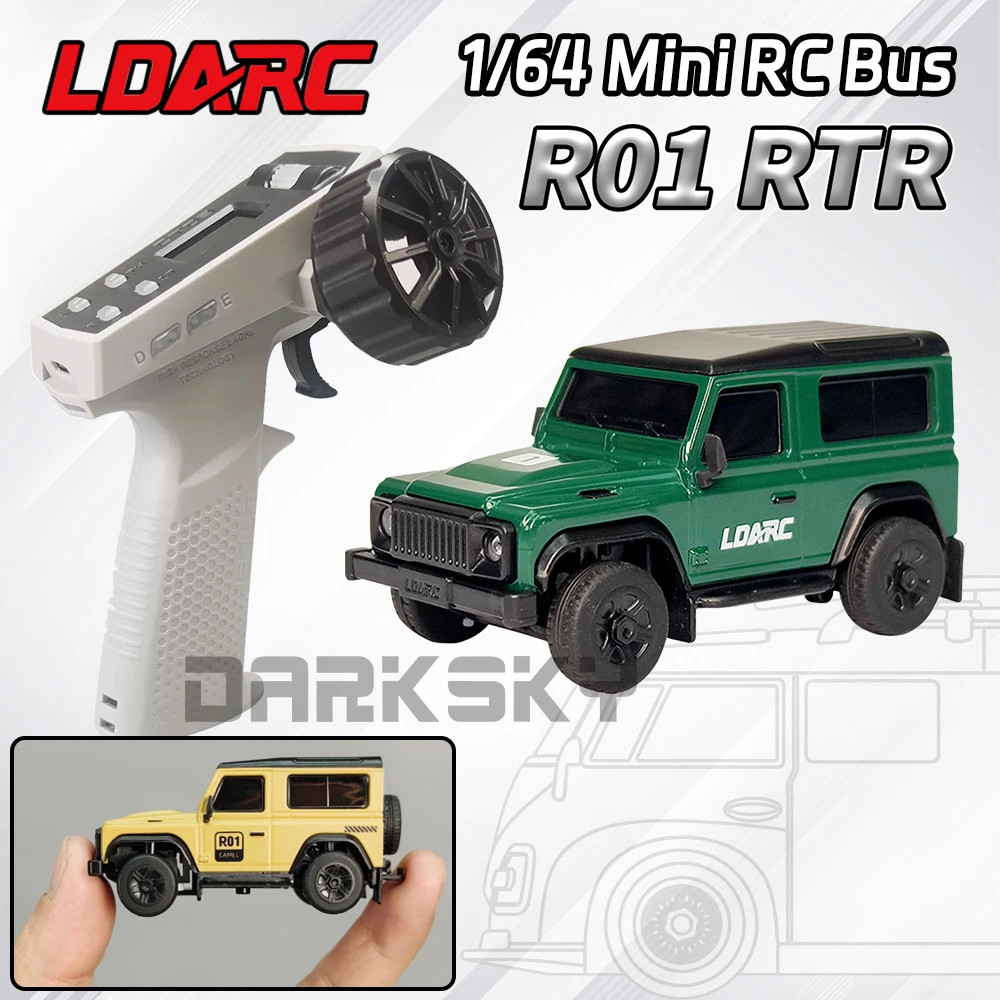 LDARC R01 1/64 MINI RC Simulated Electric Remote Control Model Car ...