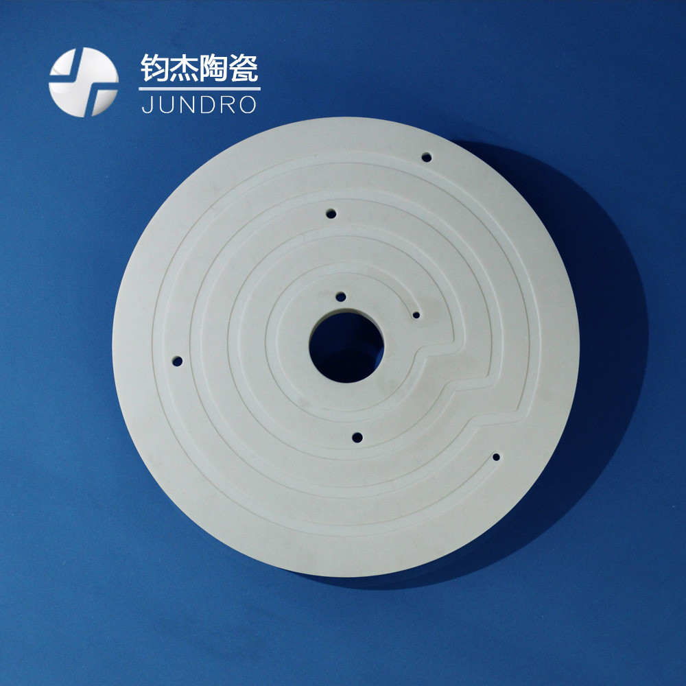 6Aluminum Nitride Ceramic Heat Conductivity Plate Wafer AlN Ceramic ...