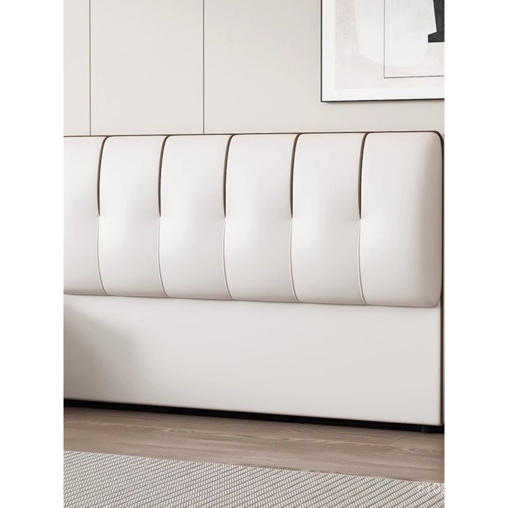 1.5Modern Minimalist Rice Bed with Backrest, Can Be Sold Separately ...