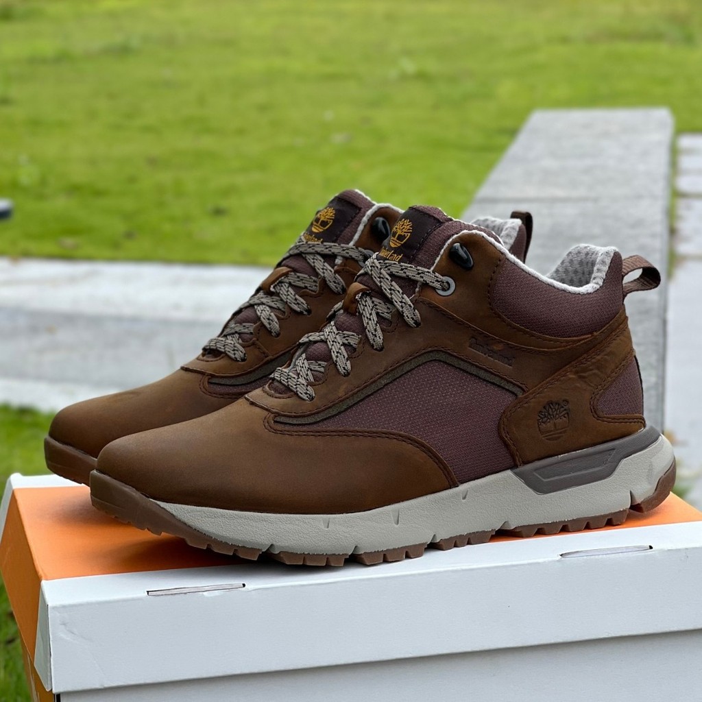 Timberland New Men's outdoor lightweight breathable high-top sneakers ...
