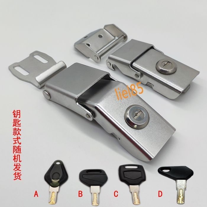304 Stainless Steel Tail Box Lock Electric Vehicle Motorcycle Three Box ...