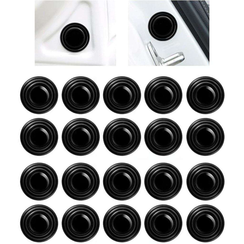 20 Pcs Car Door Shock Absorber Door Side Sound Insulation Protection ...