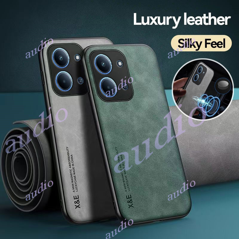 POCO C85 4G Luxury TPU Leather Phone Case For Xiaomi Poco C85 PocoC85 ...