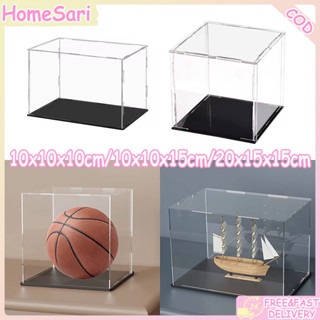 HomeSari Acrylic Display Case Boxes Transparent Stackable Storage ...