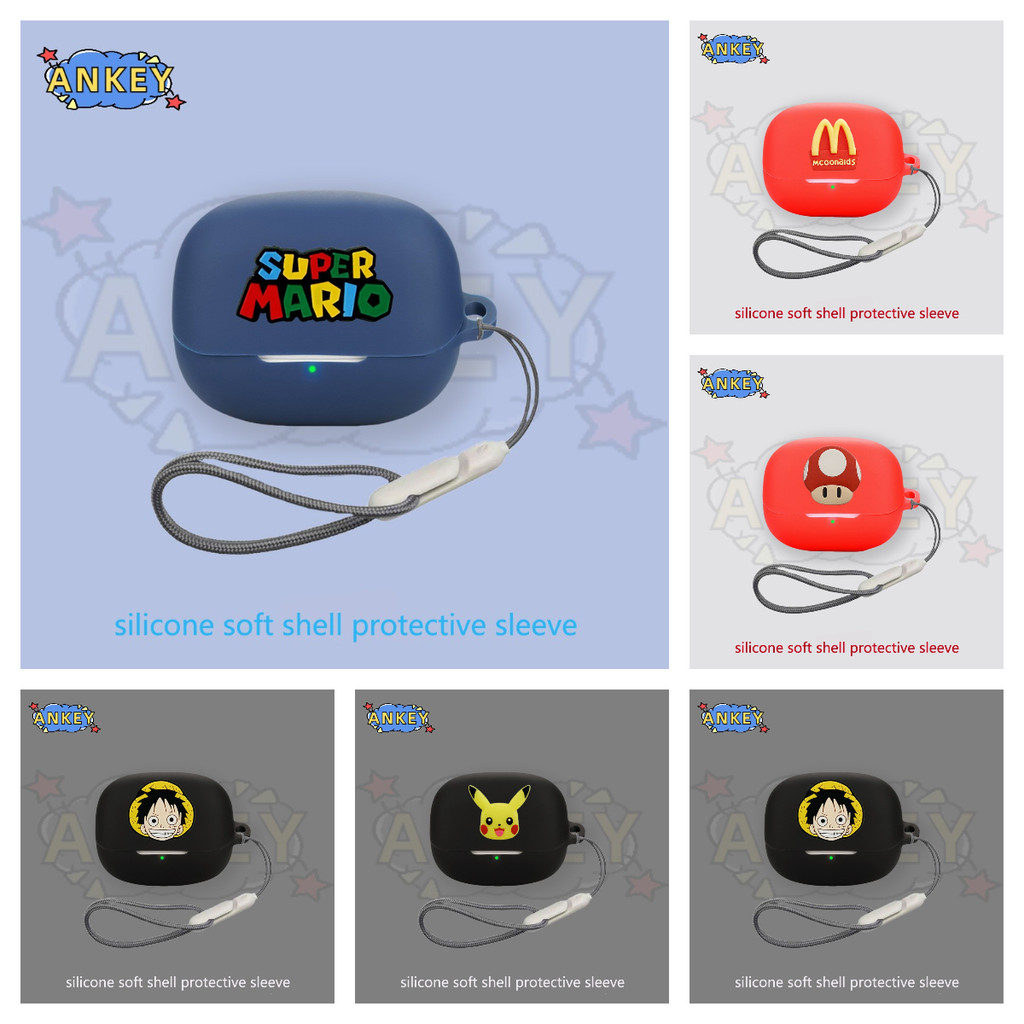 Case for SoundPEATS H3 Protective Silicone Cover Bluetooth Boy Gift ...