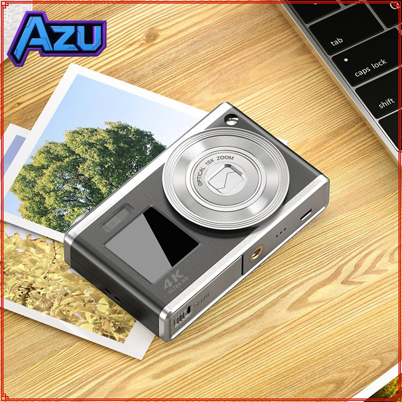 16x Optical Zoom Telescopic Lens Digital Camera - 4K HD Dual Screen ...