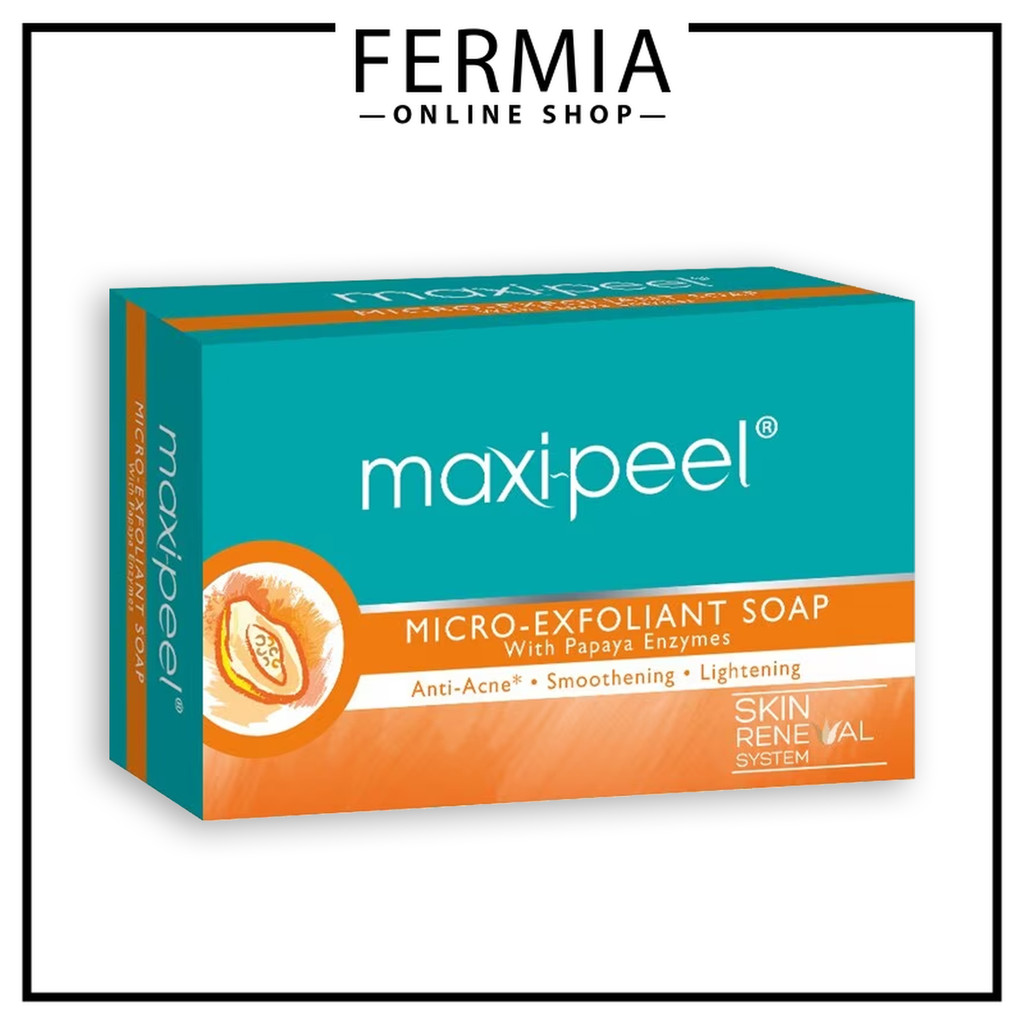 Maxi-Peel Micro Exfoliant Soap Papaya Enzymes 65g/90g/125 | Shopee ...