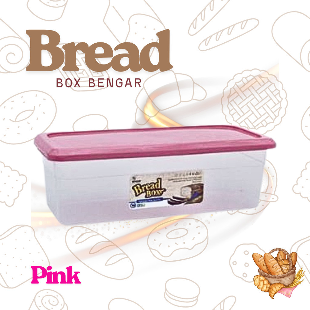Happy Plastic Bread storage box high quality plastic bread box | Shopee ...