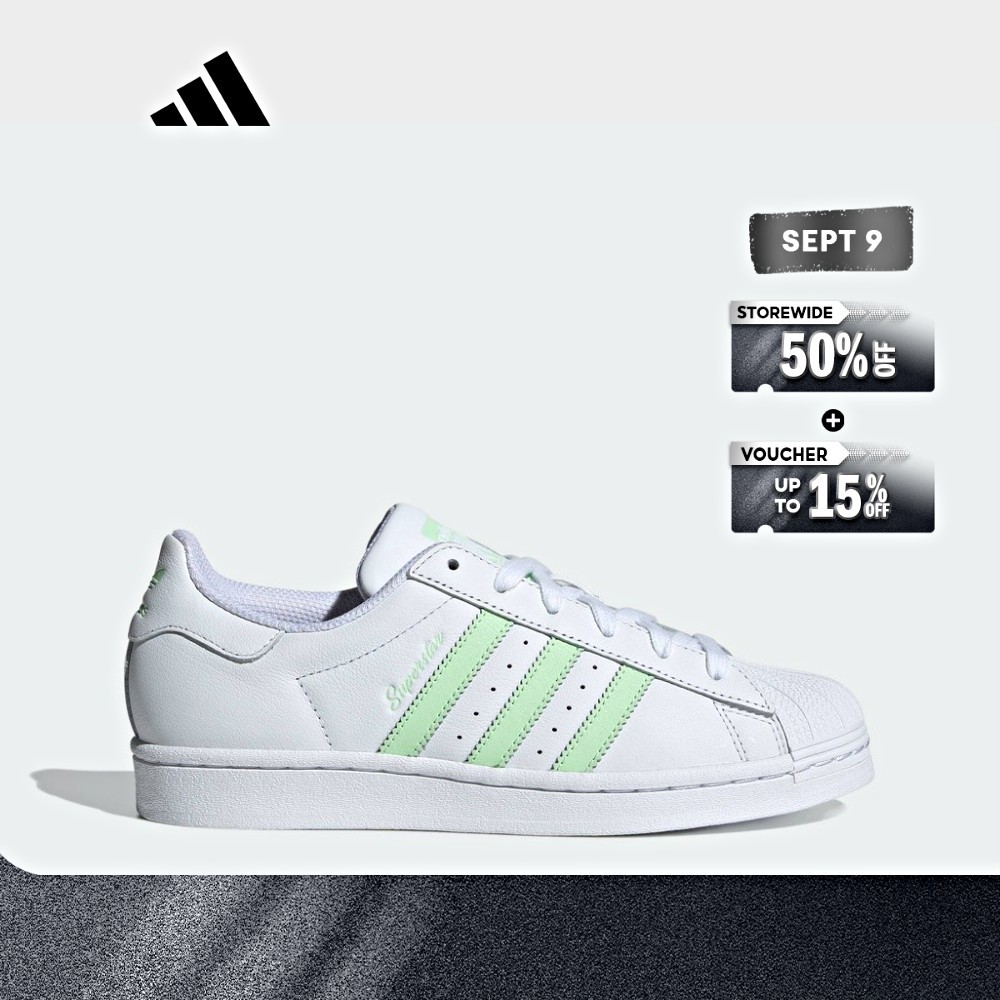 adidas Lifestyle Superstar Shoes Women White IE3005 | Shopee Philippines