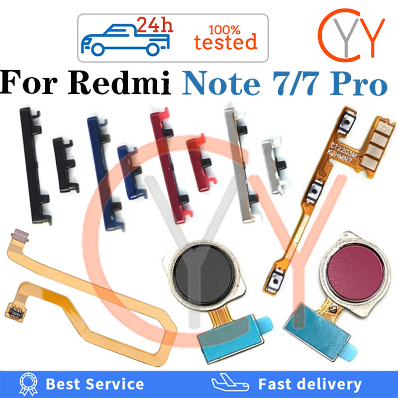 For Redmi Note 7 Pro / 7PRO Back Home Button Fingerprint Scanner Sensor ...
