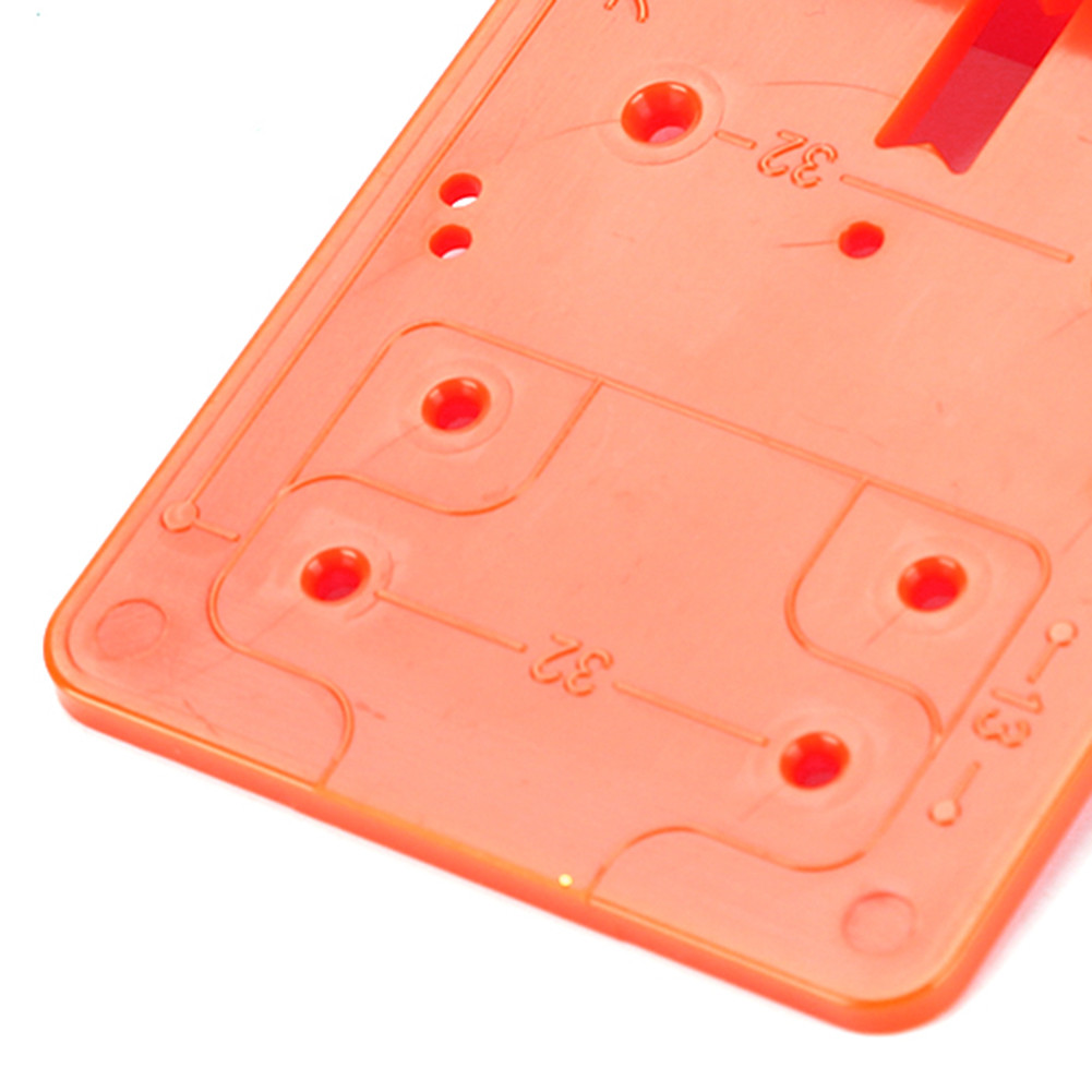 Woodworking Hole Drilling Guide Locator Hinge Boring Jig Hole Opener ...