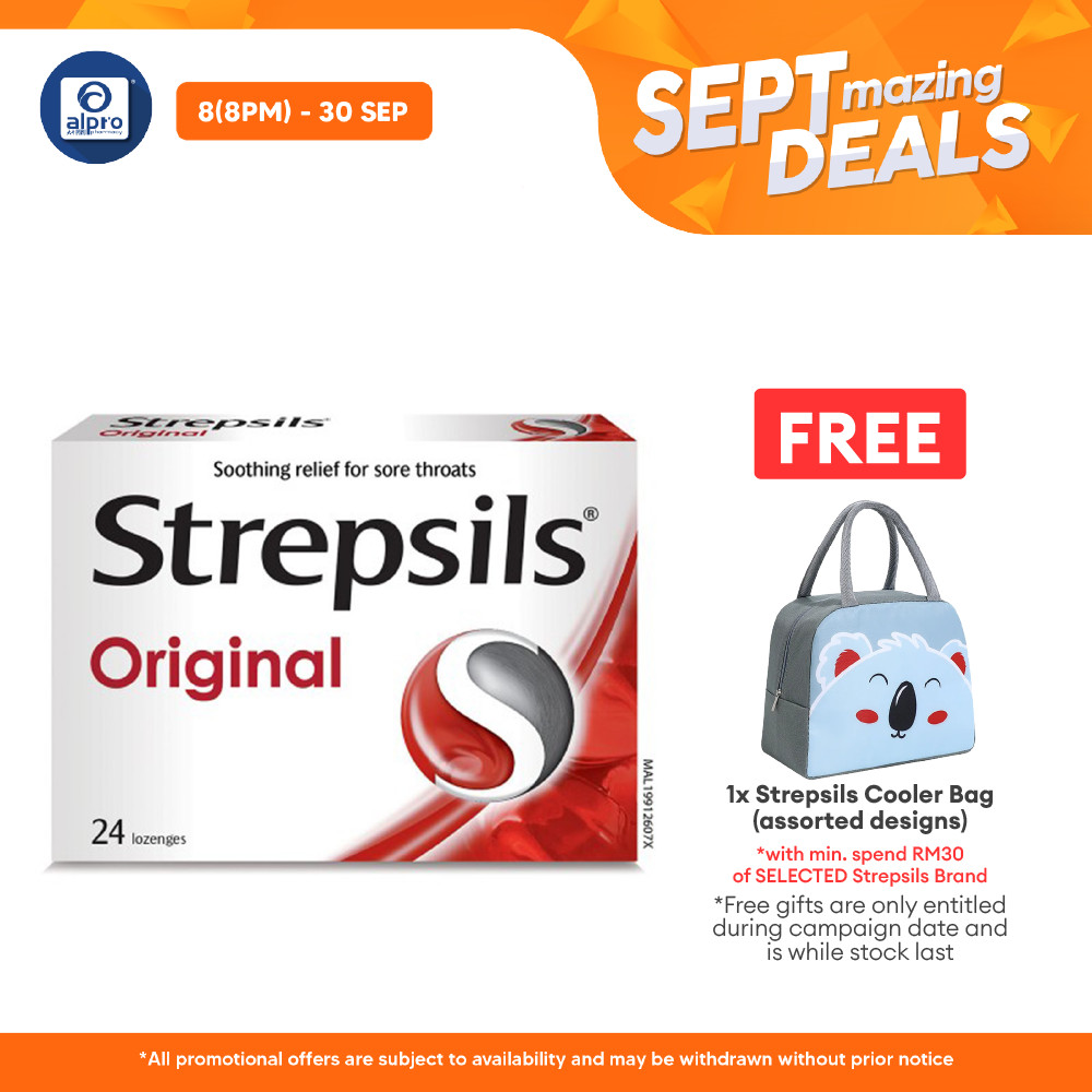 Strepsils Regular For Sore Throat Relief - (24's) | Shopee Philippines