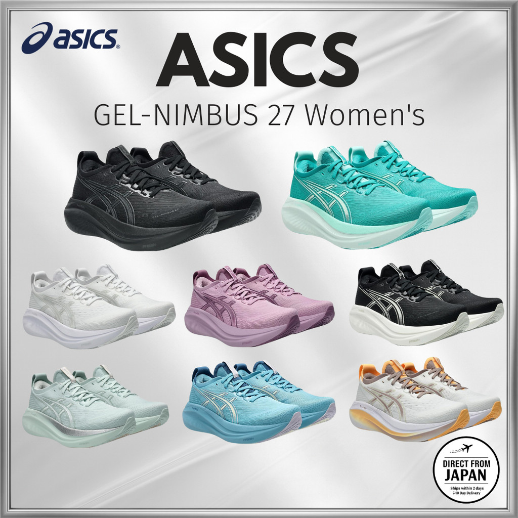 ASICS GEL-NIMBUS 27 Running Shoes 1012B753 Women's | Shopee Philippines