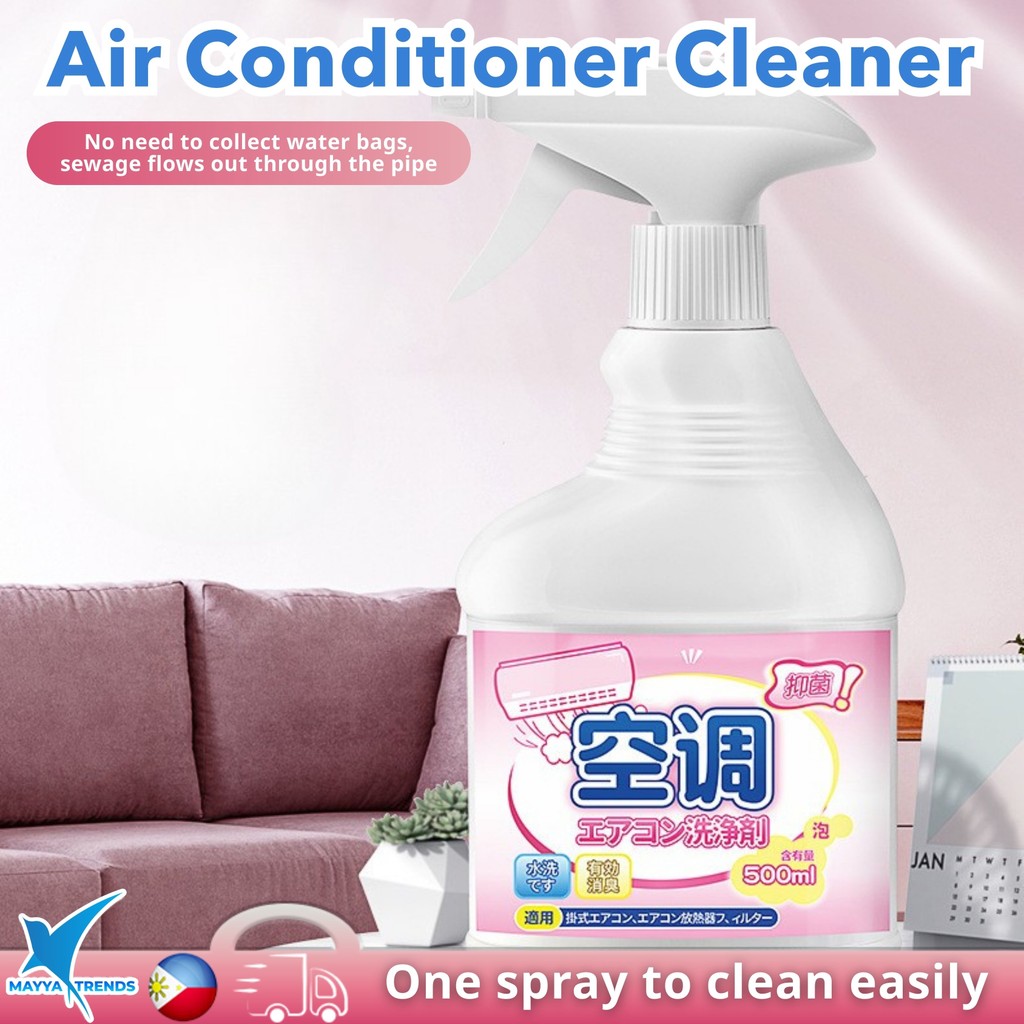 Aircon cleaner spray foam Air conditioner cleaner spray No dismantling ...