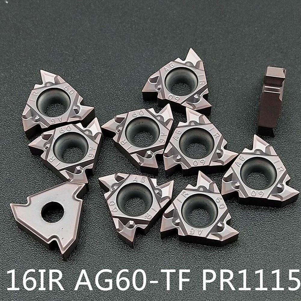 {LUSH} 10pcs 16IR AG60-TF PR1115 CNC thread insert 16IR AG60 Carbide ...