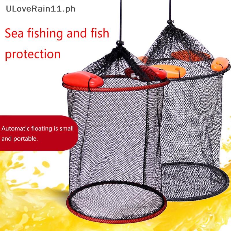 ULoveRain Portable Mesh Crab Fishing Net Crayfish Lobster Shrimp Trap ...