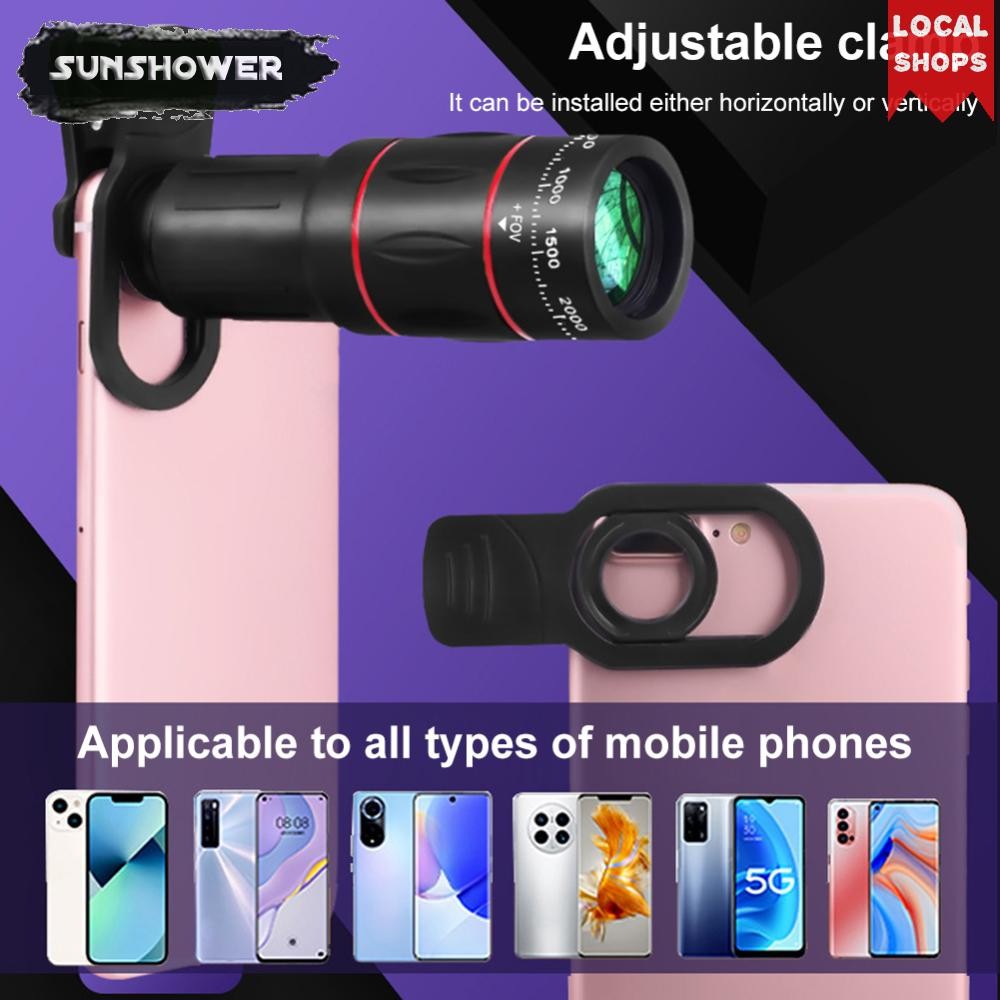 18/36/64X Telephoto Phone Lens Long Focus Phone Camera Lens for Android ...
