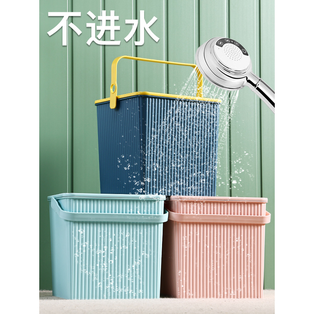 Square Bucket Plastic Bucket Toy Storage Bucket Bucket Stool Can Sit ...