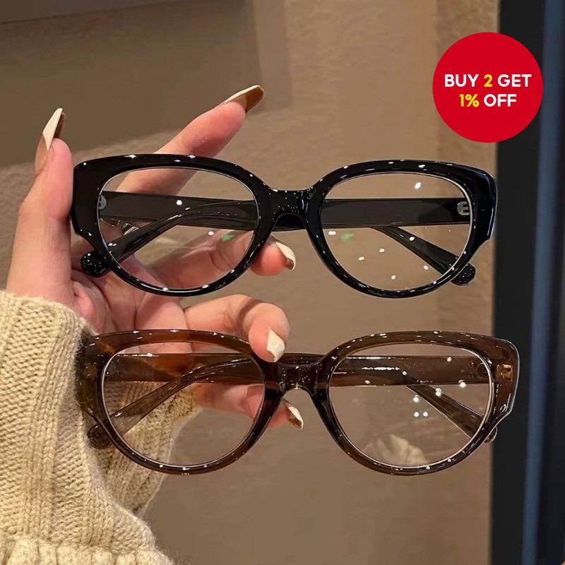 Trendy Oval Eyeglass Frames – Slim & Versatile for All Face Shapes ...
