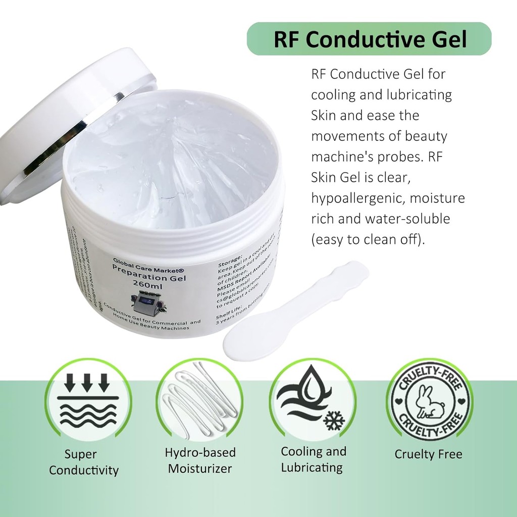 Preparation Gel – RF Conductive Gel with Hyaluronic Acid for Use With ...