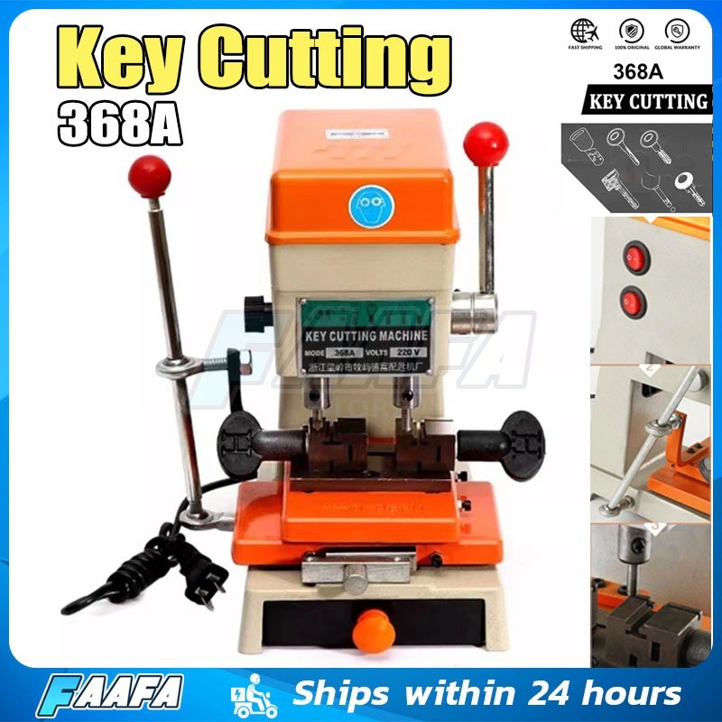 In Stock Key Duplication Cutting and Drilling Machine 368A Key ...