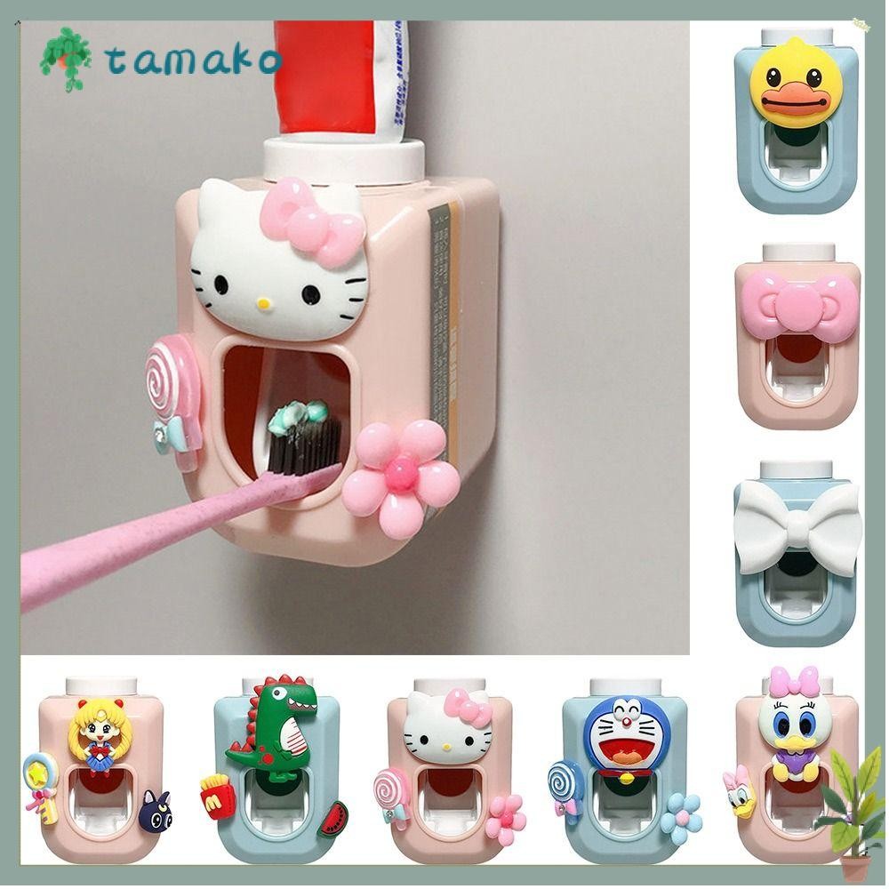 TAMAKO Automatic Toothpaste Dispenser, Anime Cartoon Hello Kitty ...